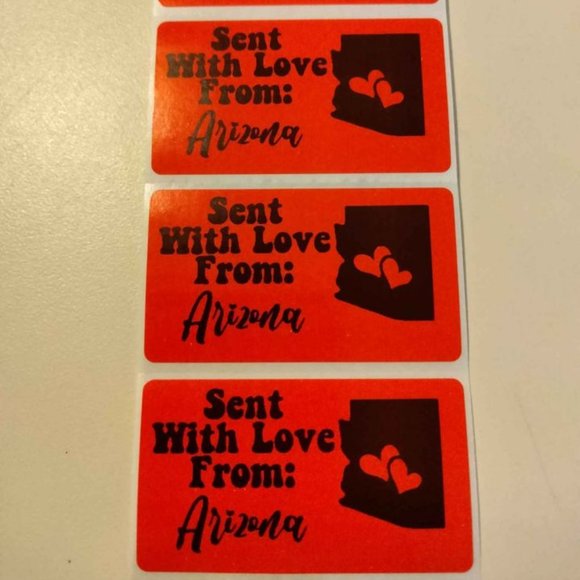 Hand Crafted | Office | 0 Arizona Shipping Labels Thermal Packaging ...